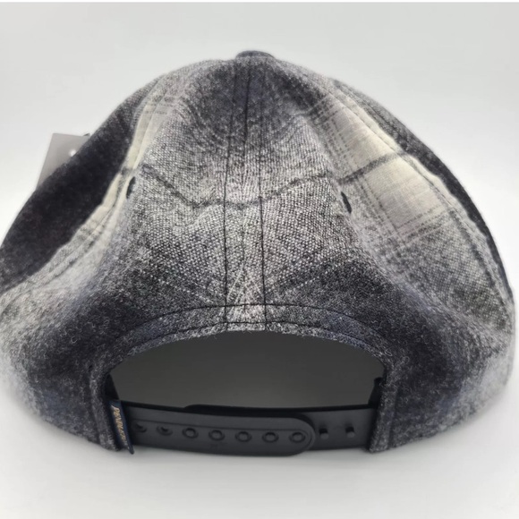 Pendleton | Accessories | Pendleton Baseball Snapback Cap Mesh Gray Black White Gradient Plaid ...